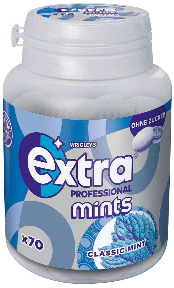 extra® Extra Professional Mints Classic Mint Bonbons 70 St. | office ...