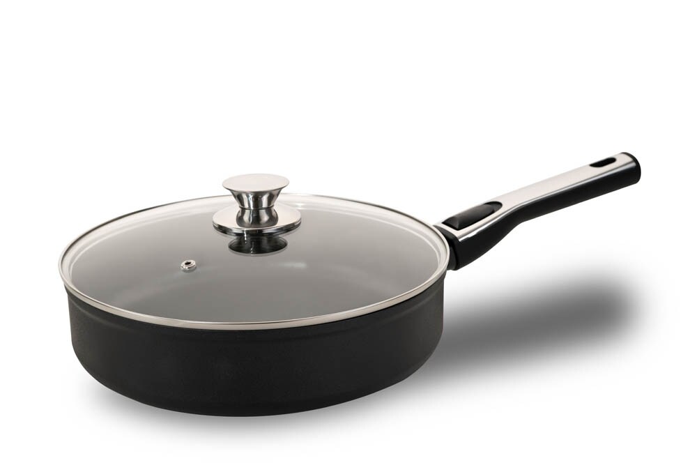 Genius Pfannen-Set Cerafit schwarz 2-tlg. | office discount