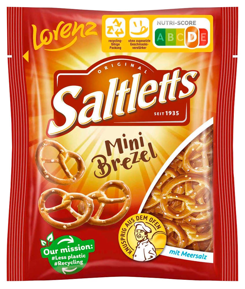 Saltletts Mini Brezel Gebäck 20x 40,0 g, 1 St. | office discount