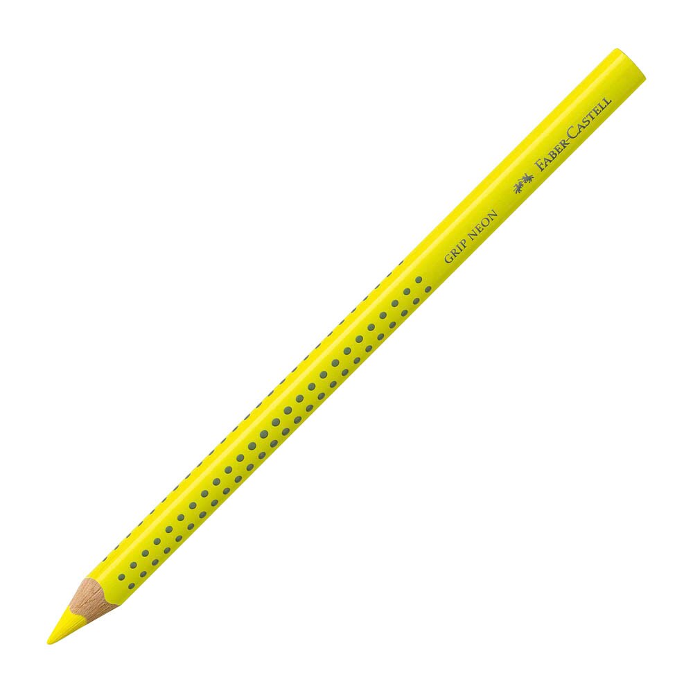 FABER-CASTELL Jumbo Grip neon Buntstift gelb, 1 St. | office discount