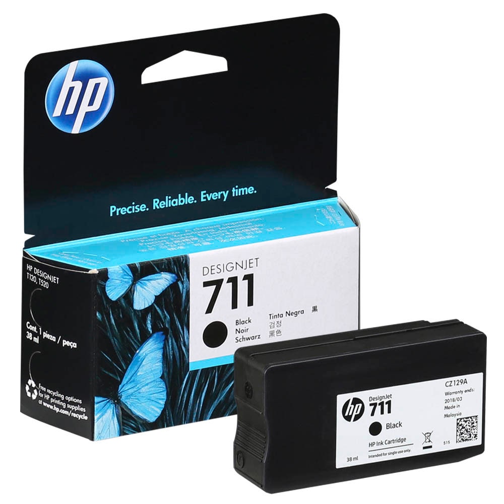 HP 711(CZ129A) schwarz Druckerpatrone | office discount