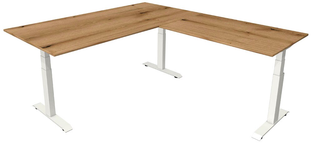Kerkmann Move 4 elektrisch höhenverstellbarer Schreibtisch eiche ...