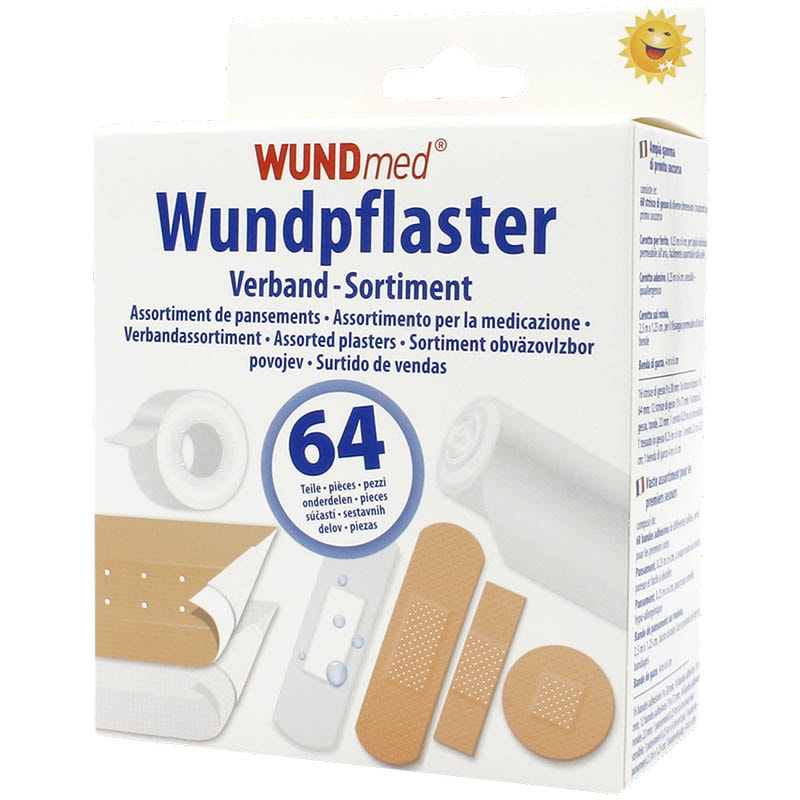 WUNDmed® Verbandmaterial-Set Verband-Sortiment 05-003, 64 St. | office ...