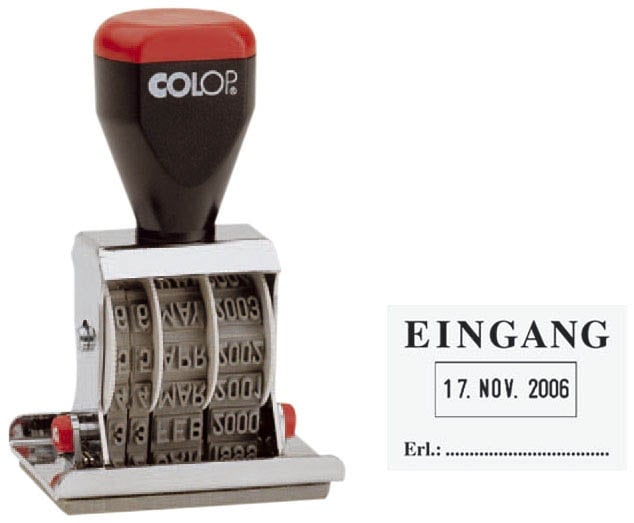 COLOP Datumstempel mit Text "Eingang" 04060 ohne Logo, 1 St. | office ...