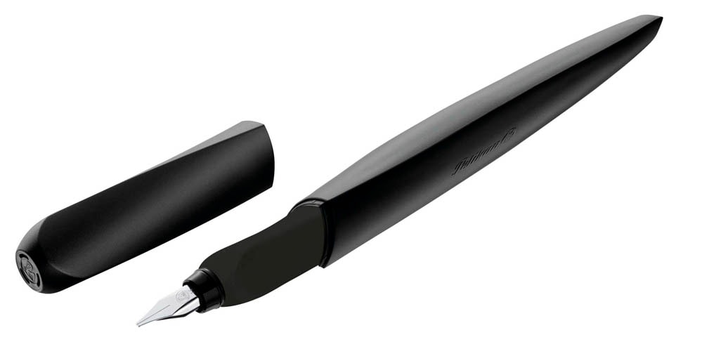 Pelikan Twist® Calligraphy Patronenfüller schwarz B (breit) | office ...