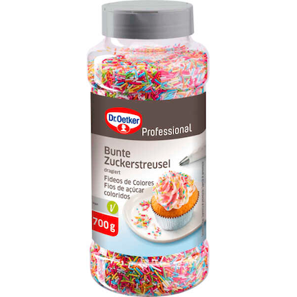 Dr. Oetker Bunte Zuckerstreusel 700,0 g, 1 St. | office discount