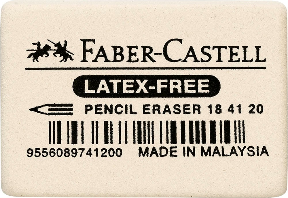 FABER-CASTELL Radiergummi weiß, 1 St. | office discount