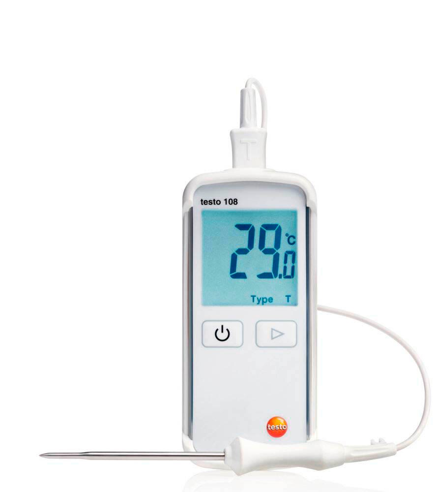 testo 108 Kerntemperatur-Lebensmittelthermometer weiß | office discount
