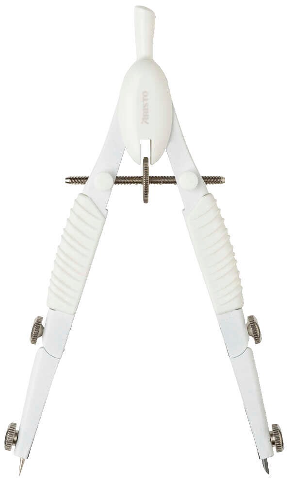 ARISTO Zirkel TopLine Mat Series weiß, 1 St. | office discount