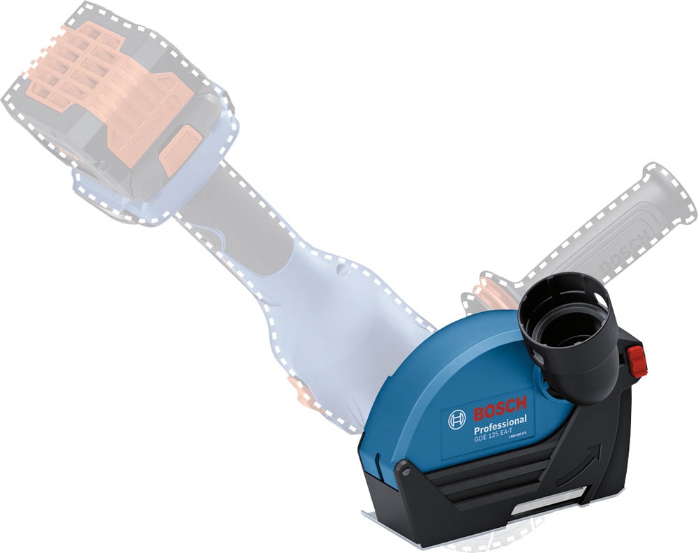 BOSCH Professional GDE 125 EA-T Absaughaube für Winkelschleifer ...
