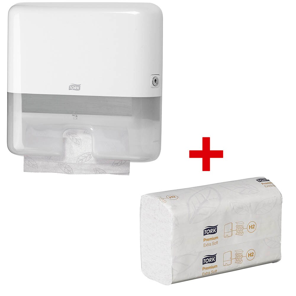 TORK Papierhandtuchspender-Set Elevation Xpress® H2 Mini Starter Pack ...
