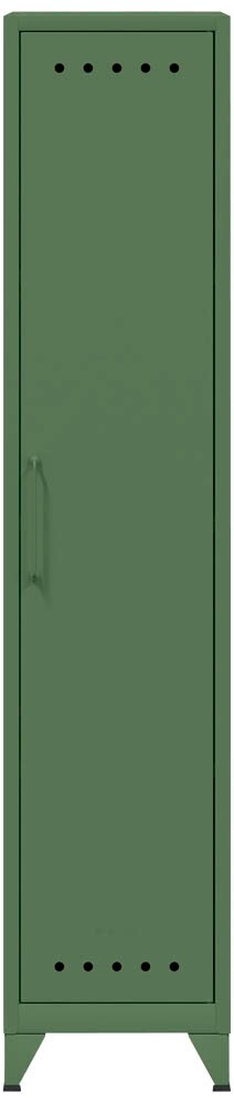 BISLEY Stahlschrank Fern Locker FERLOC3S623 olivgrün 38,0 x 51,0 x 180 ...