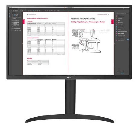 LG 27BP55U-B Monitor 68,0 cm (27,0 Zoll) schwarz | office discount