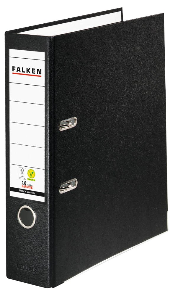 FALKEN Color Ordner schwarz Kunststoff 8,0 cm DIN A4, 1 St. | office ...