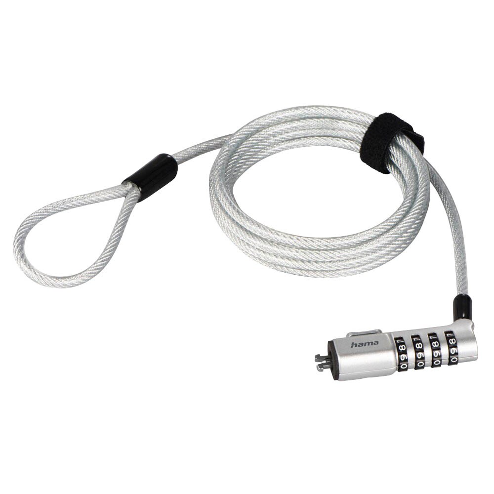 hama Nano Laptopschloss 1,8 m | office discount