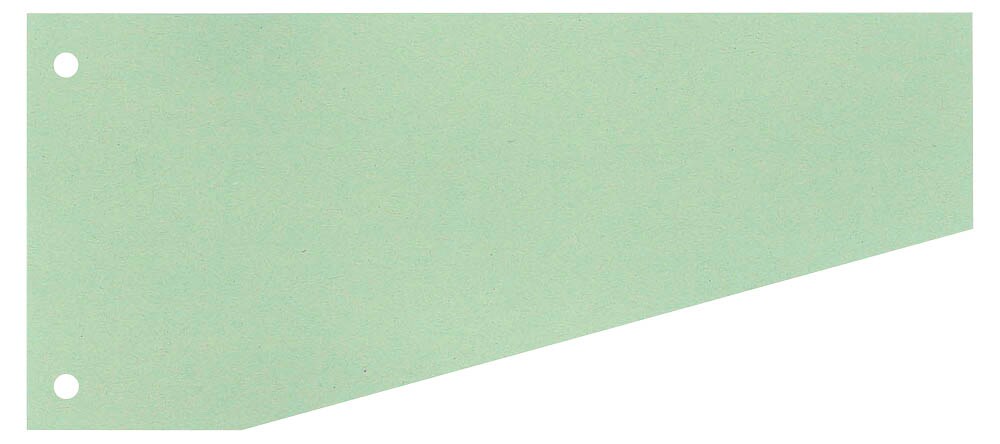 Wekre Trennstreifen Trapez grün, 190 g/qm Karton, 100 St. | office discount