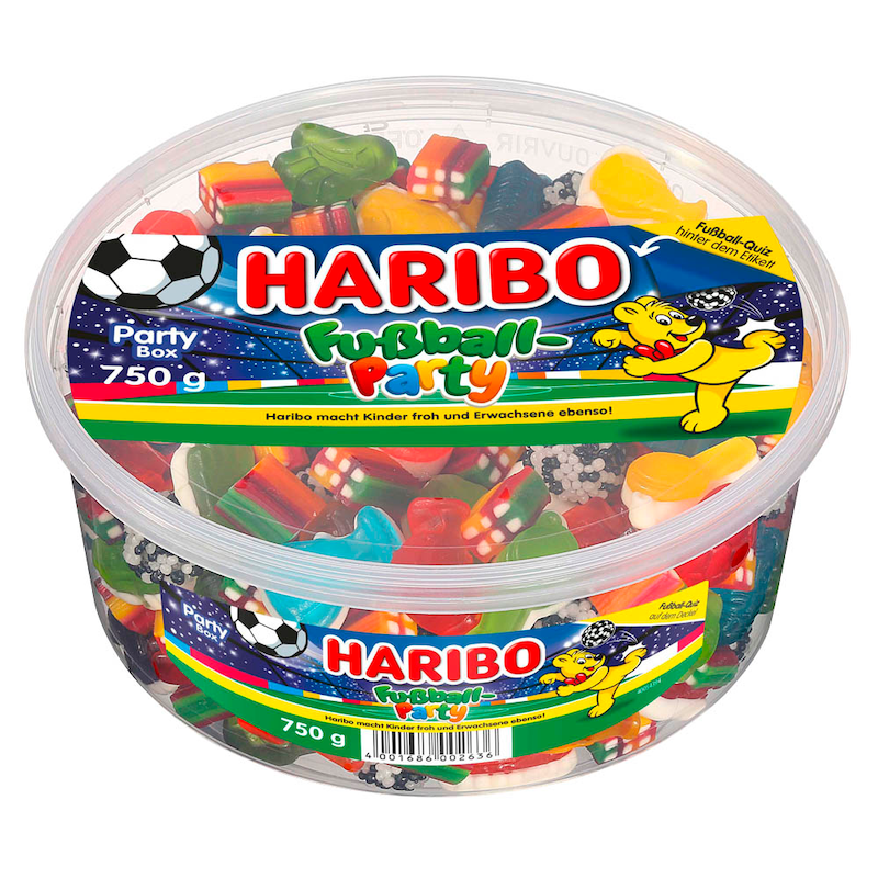 HARIBO Fußball-Party Fruchtgummi 750,0 g | office discount