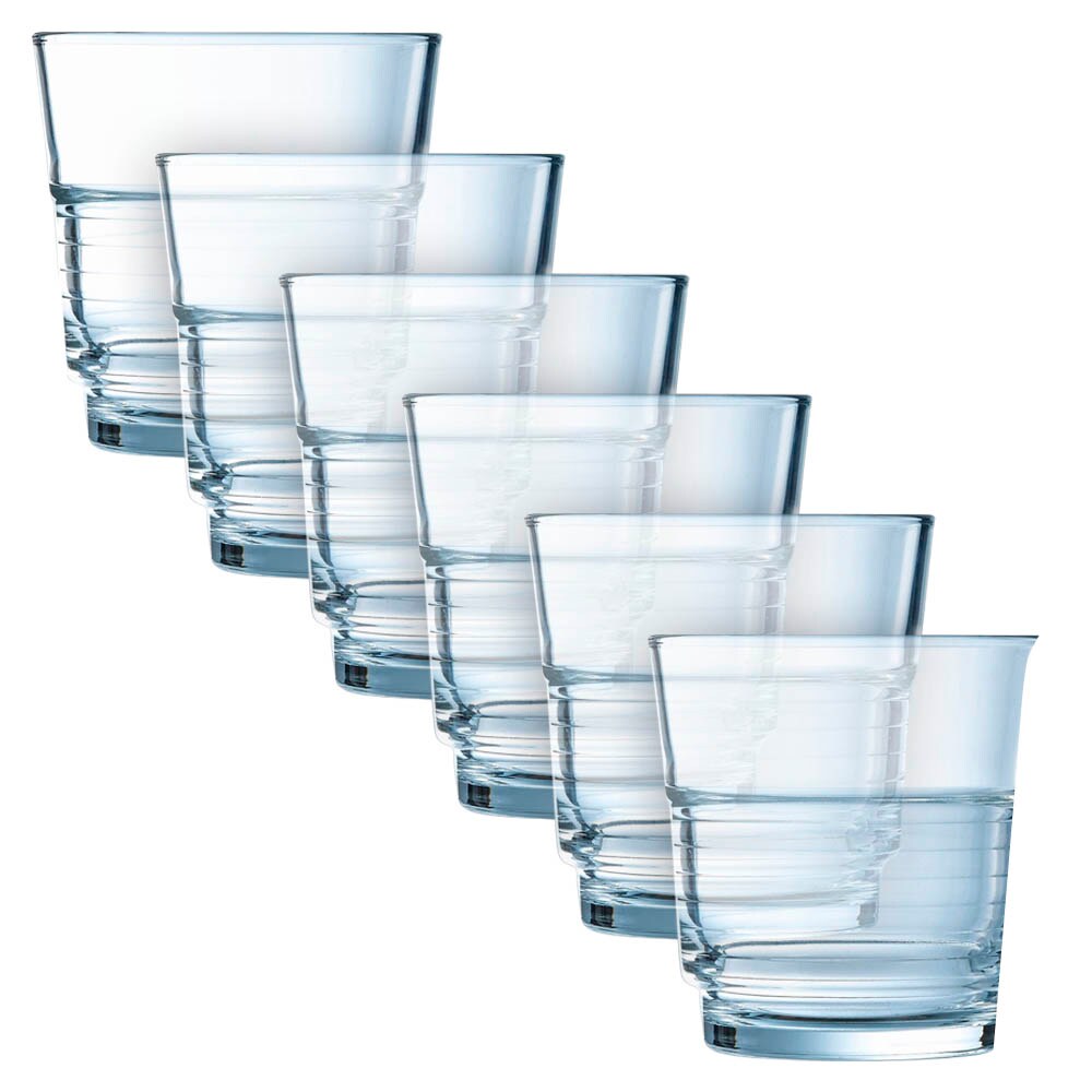 ARCOROC Trinkgläser Spirale FB20 200,0 ml, 6 St. | office discount