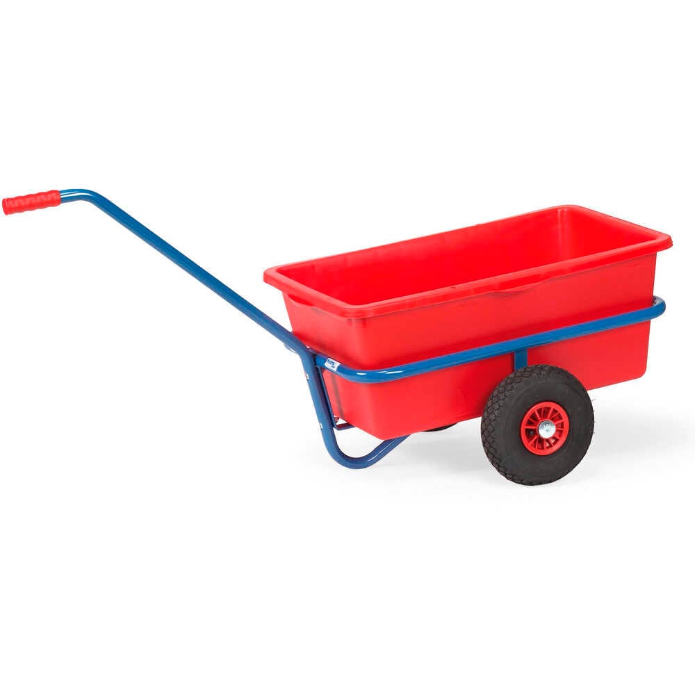 fetra Handwagen 4101L blau 59,6 x 140,1 x 77,7 cm | office discount