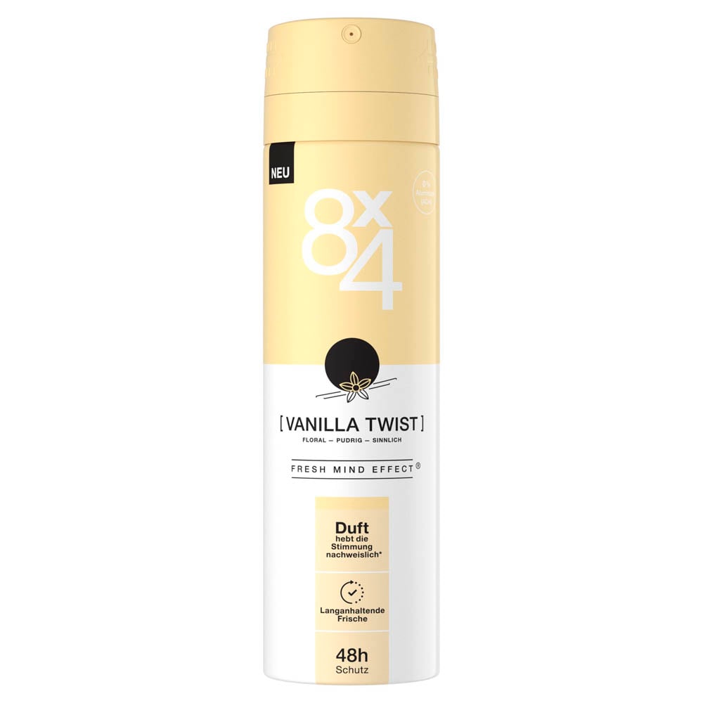8x4 VANILLA TWIST Deo-Spray 150,0 ml | office discount