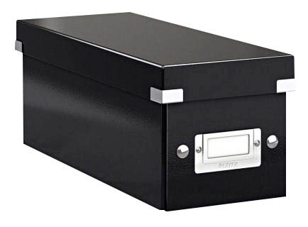 LEITZ CD-/DVD-Box Click & Store schwarz, 1 St. | office discount