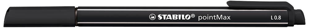 STABILO pointMax Filzstift schwarz, 1 St. | office discount
