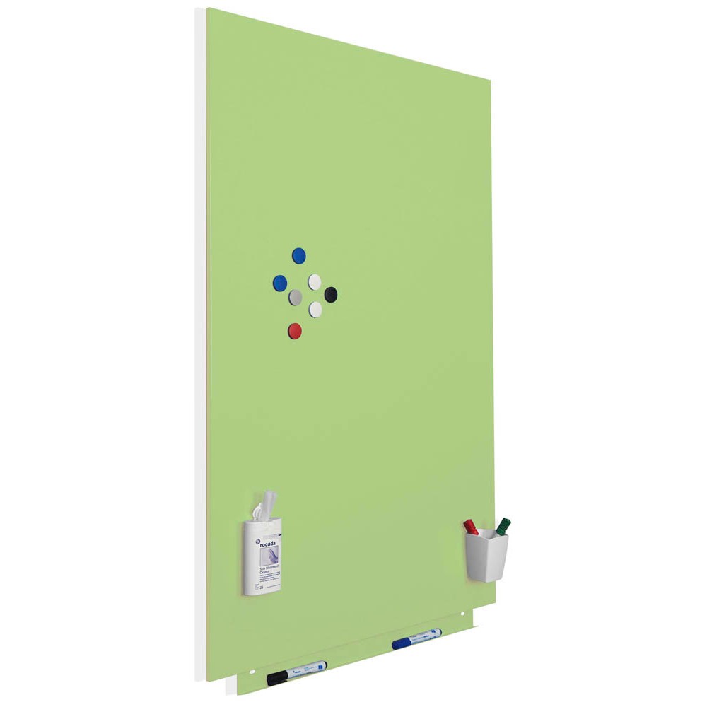 rocada Whiteboard Skin 100,0 x 150,0 cm grün lackierter Stahl | office ...
