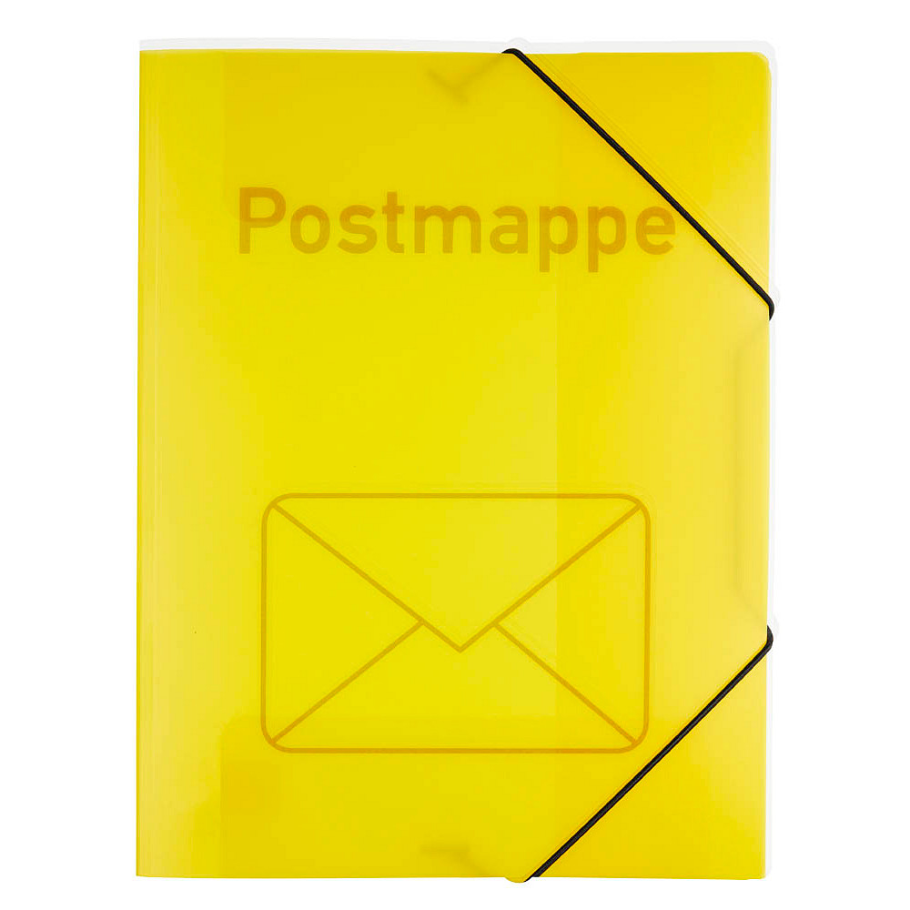 VELOFLEX Eckspanner Postmappe DIN A4 gelb | office discount