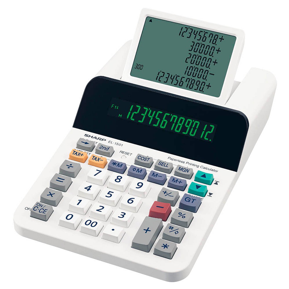 SHARP EL-1501 Tischrechner weiß | office discount