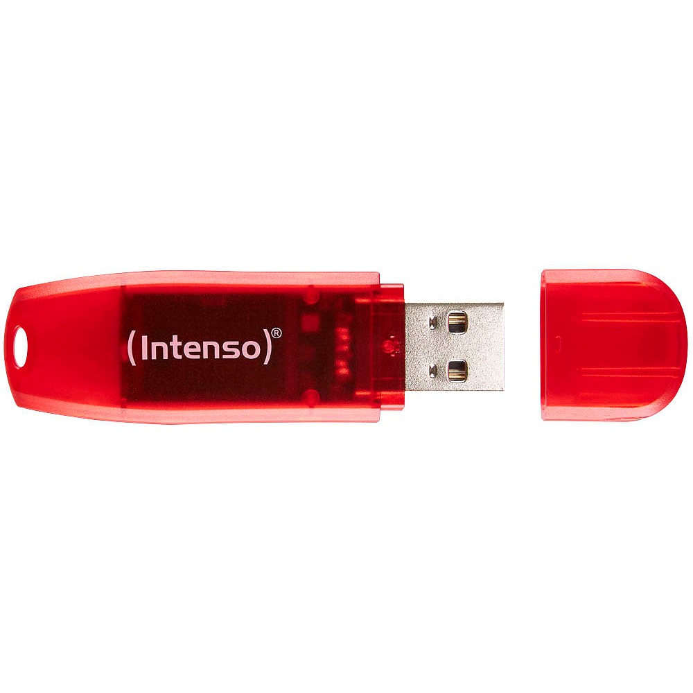 AKTION: Intenso USB-Stick Rainbow Line rot 128 GB | office discount