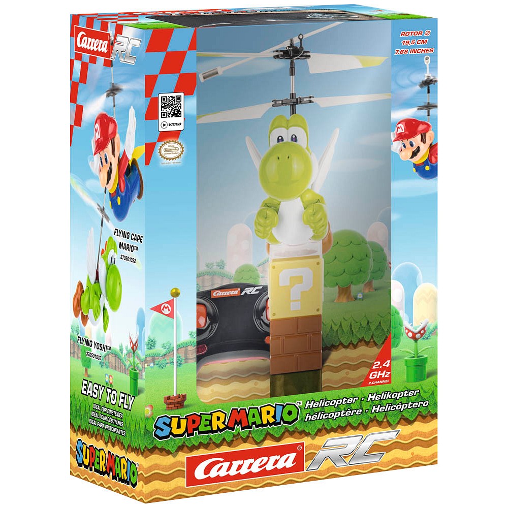 Carrera® Super Mario Flying Yoshi Ferngesteuerter Helikopter grün ...